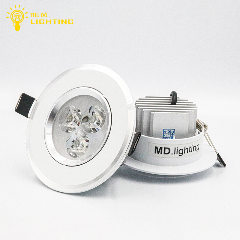 Đèn âm trần phòng khách - Thủ Đô Đèn